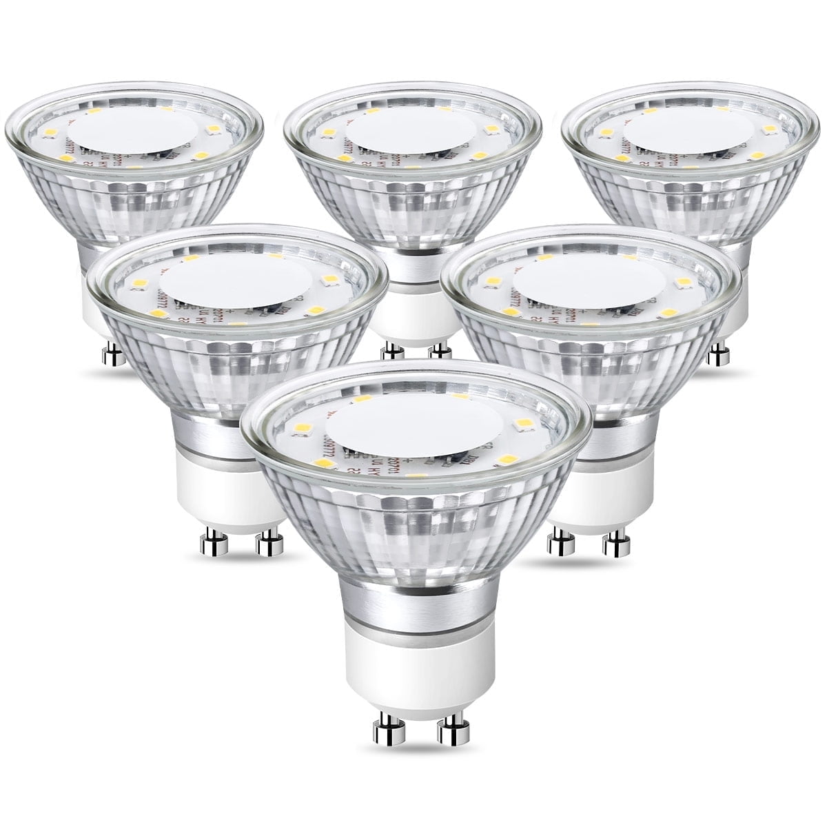 Lepro GU10 LED Light Bulbs Non-dimmable, 2700K Soft Warm white Indoor ...