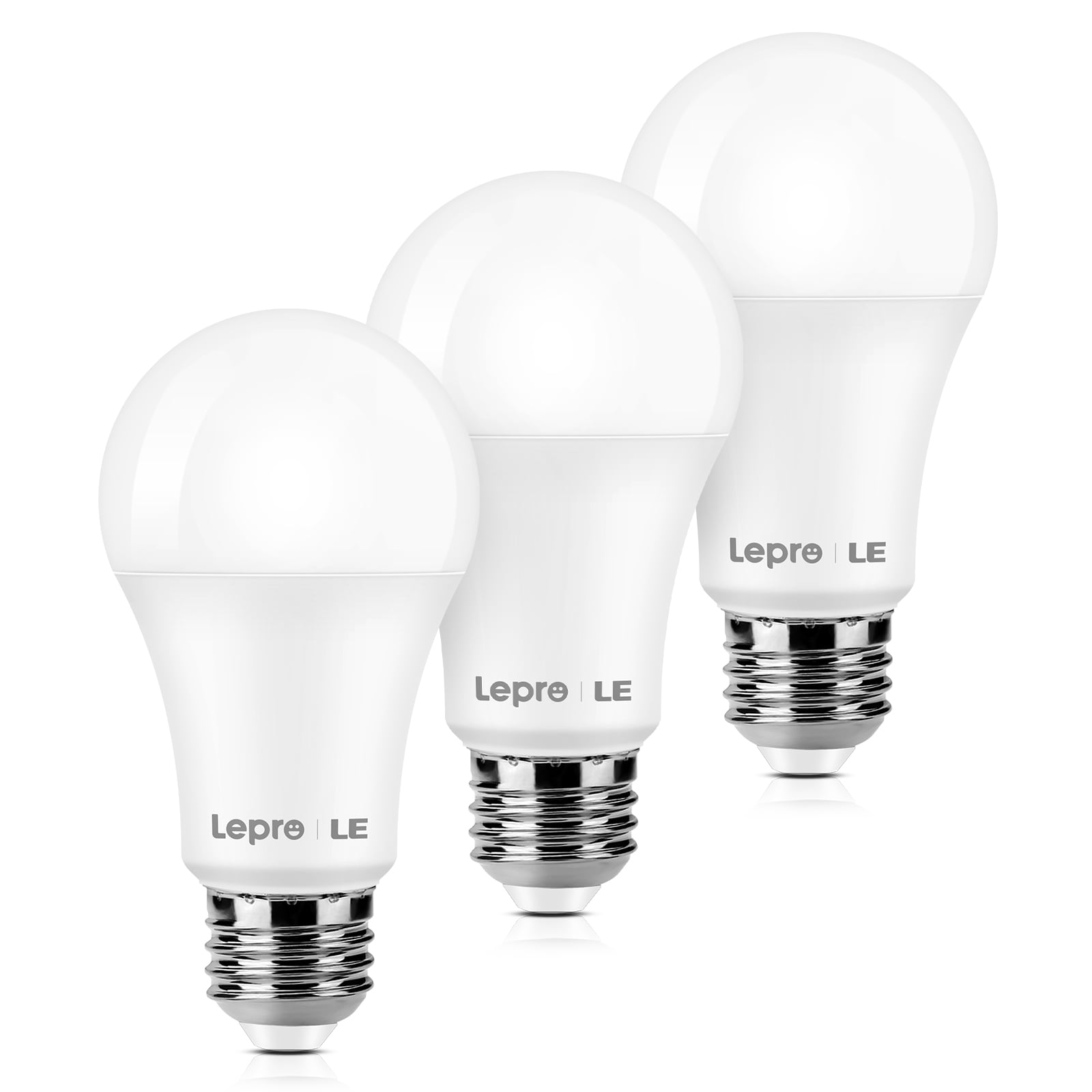 Lepro LED Daylight Light Bulbs 100W Eqv Annual Save $10.32 per, 14W ...