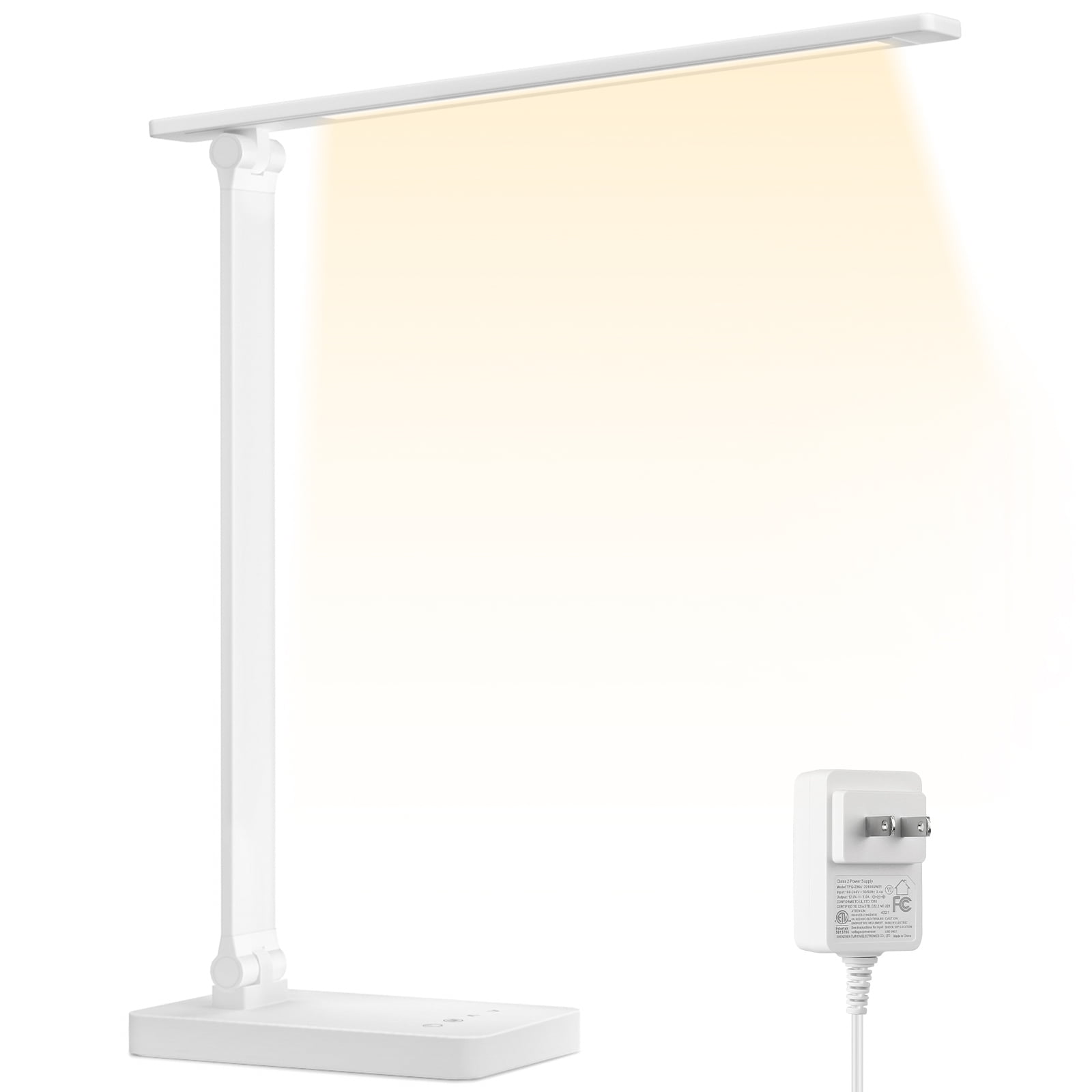Lepro LED Desk Lamp, 9W 655lm, Dimmable, Touch Control, 3 Modes, Ideal ...