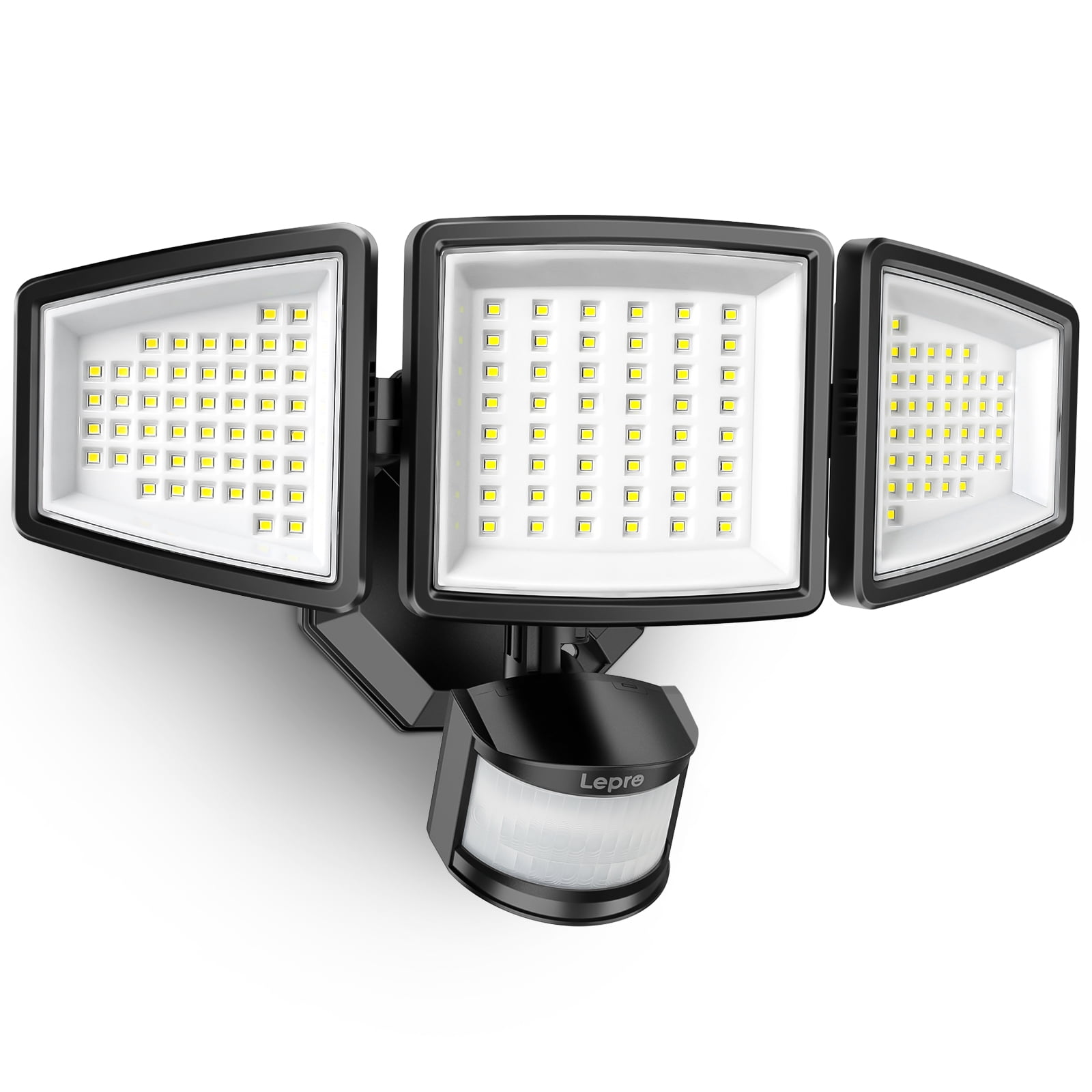Lepro LED Security Lights, Outdoor Motion Sensor Light, Flood Lights ...