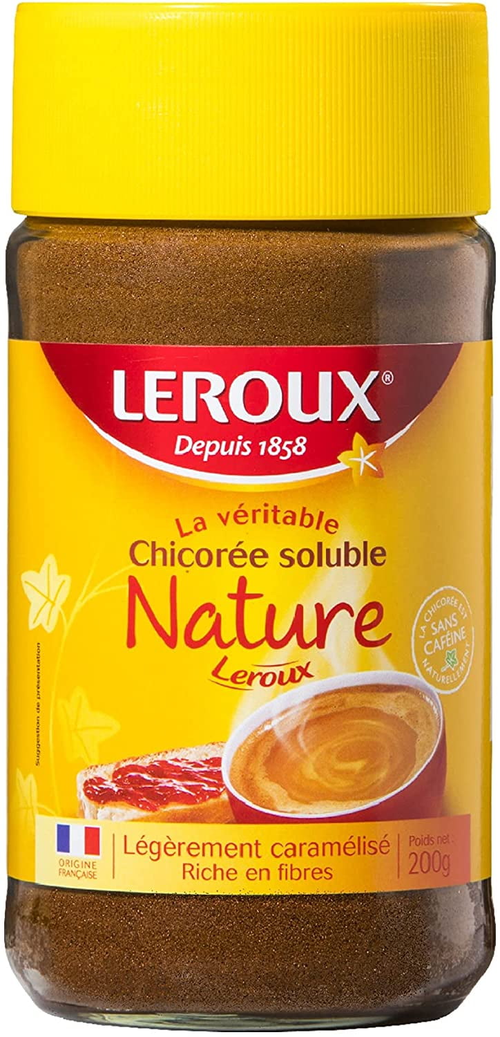 Leroux Regular Instant Chicory - 100% Natural, Gluten and Caffeine Free ...