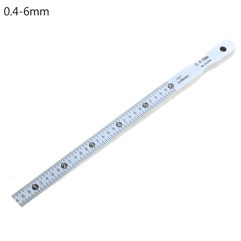 Lerpwige 1-15mm 0.5-10mm 0.4-6mm Taper Gauge Welding Feeler Wedge Gauge ...