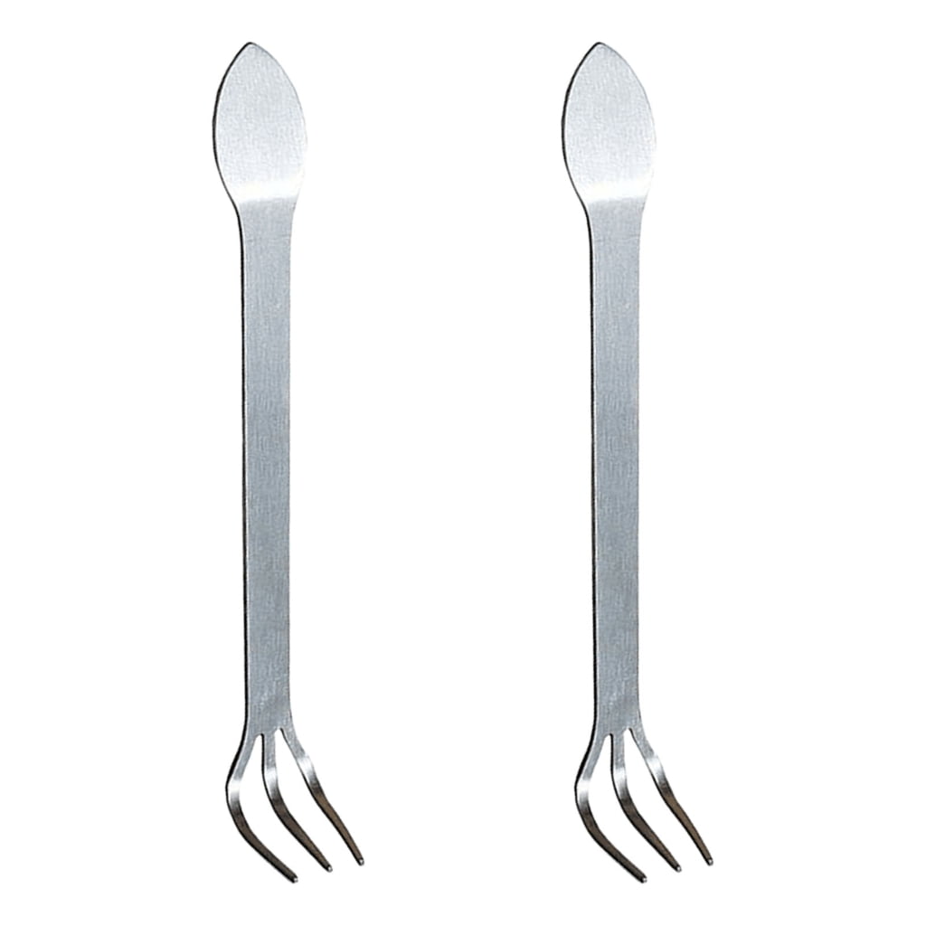 Lerpwige 1/2Pcs Multifunctional Stainless Steel Bonsai Rakes 3 Prong ...