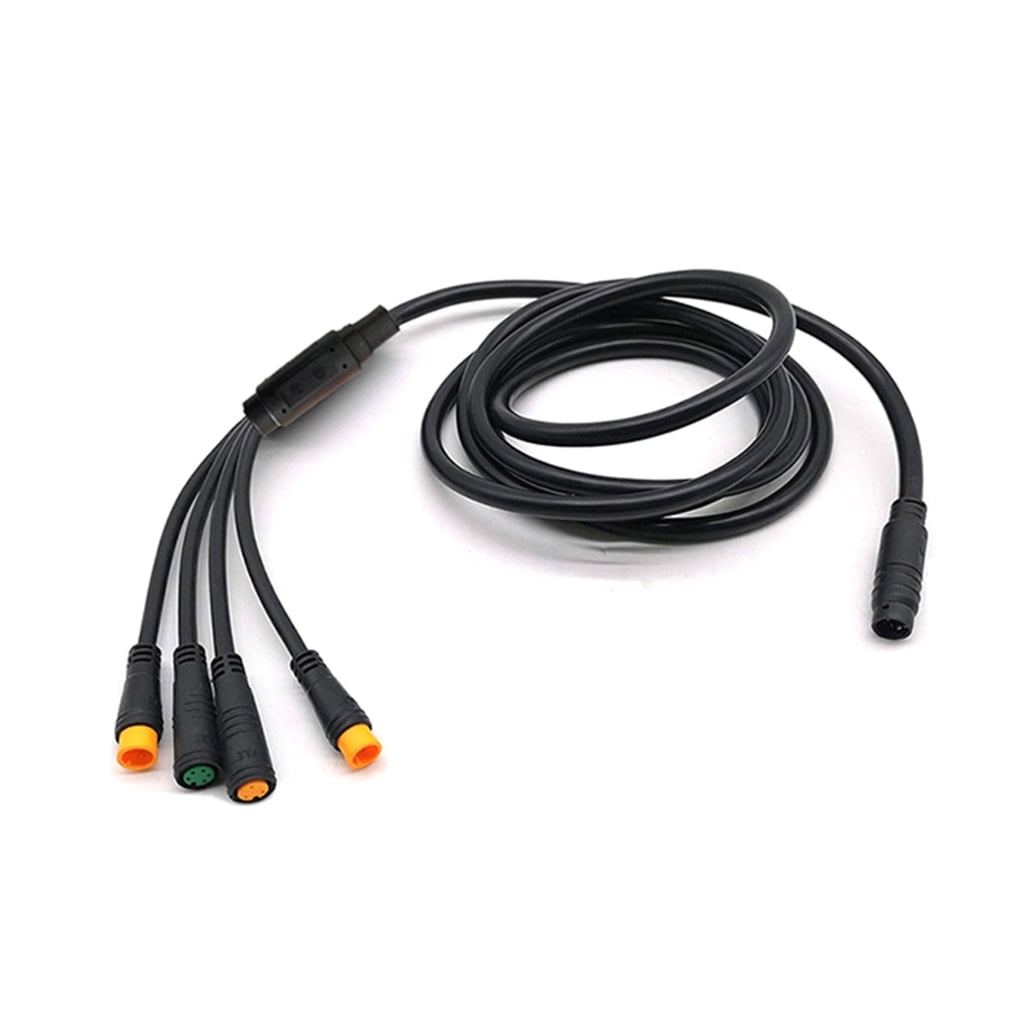 Lerpwige 1 Female to 4 Male Harness Gear Sensors Extension Cable eBike ...