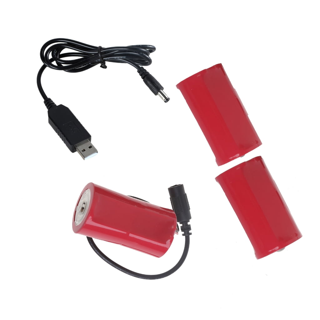 Lerpwige 1 Set D LR20 Fake Battery Elimination USB 5V2A Power Supply ...
