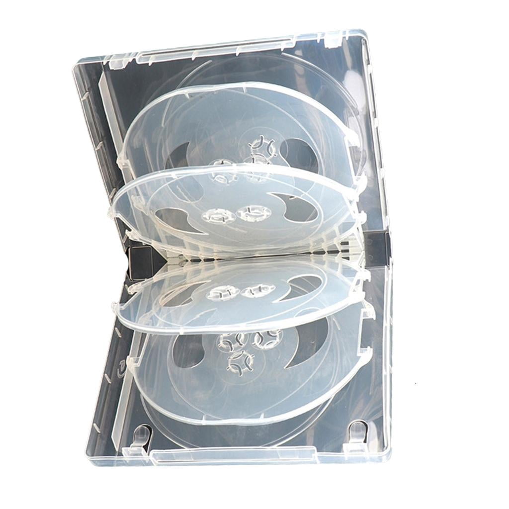 Lerpwige Transparent Standard DVD Case DVD Package Portables DVD ...