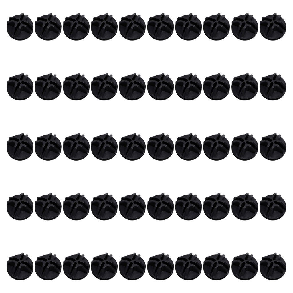 Lerpwige 100Pcs Interlocked Plastic Cube Connectors With Crosses Recess ...