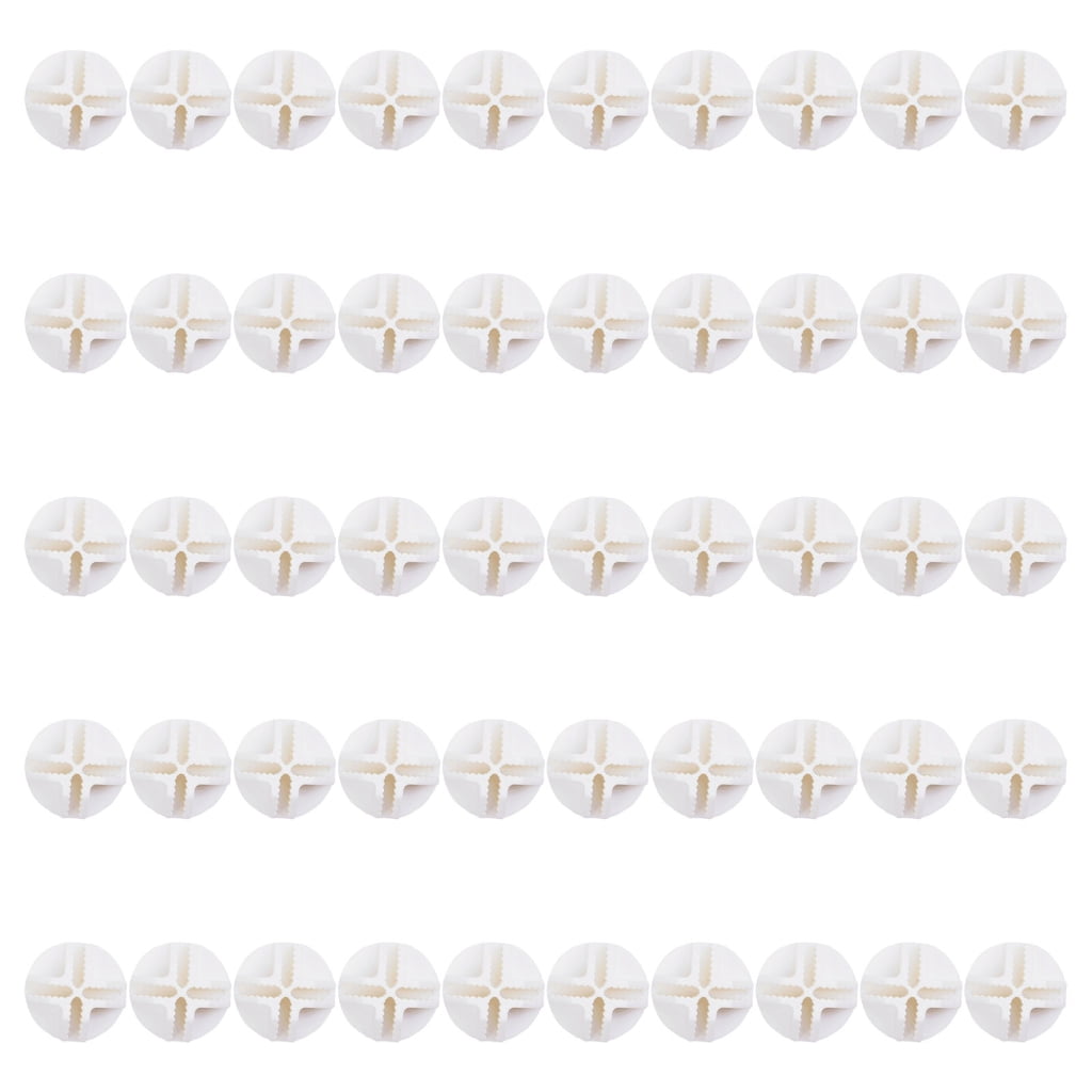 Lerpwige 100Pcs Interlocked Plastic Cube Connectors With Crosses Recess ...