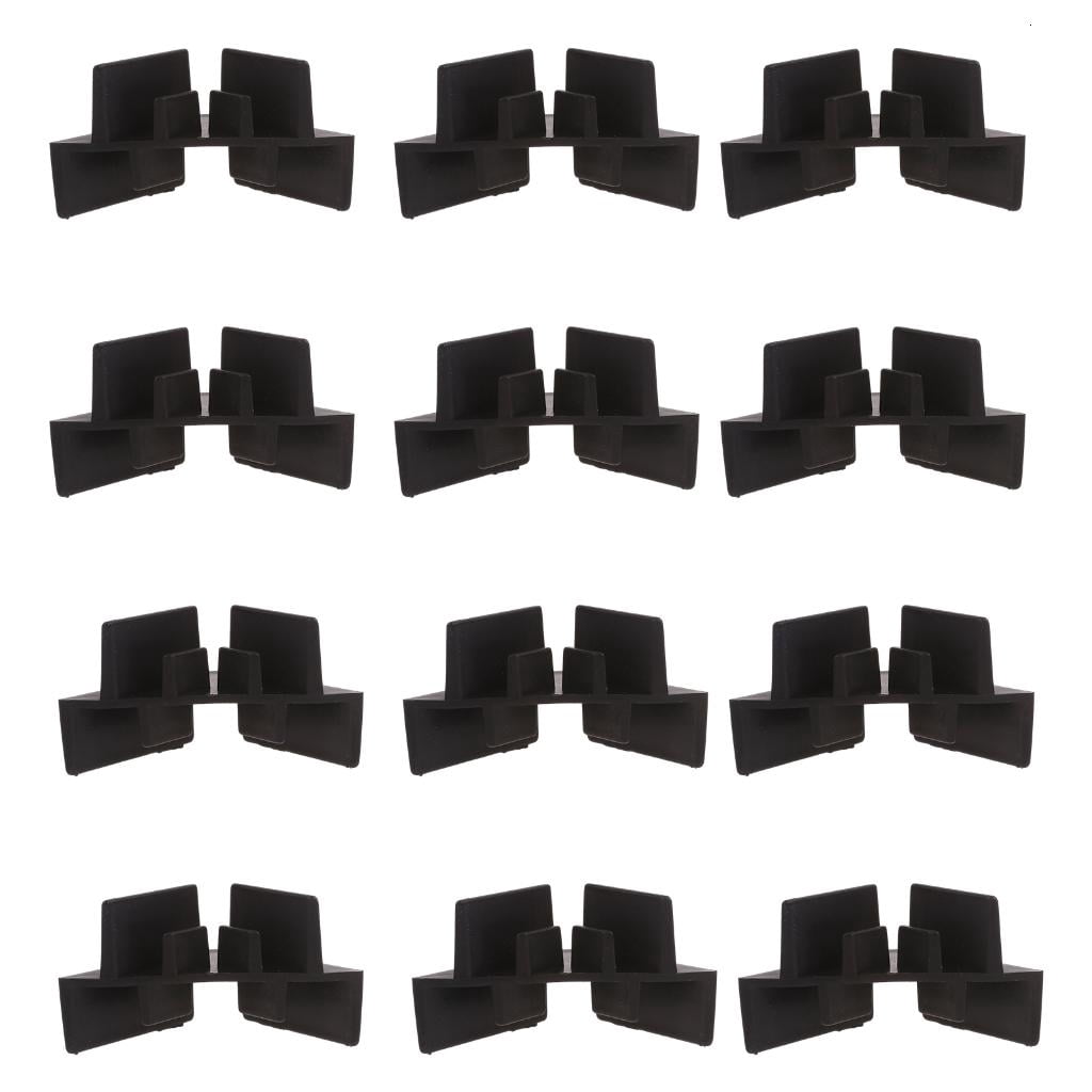 Lerpwige 12Piece Space Saving Tray Stacker for Freezer Trays Stackable ...