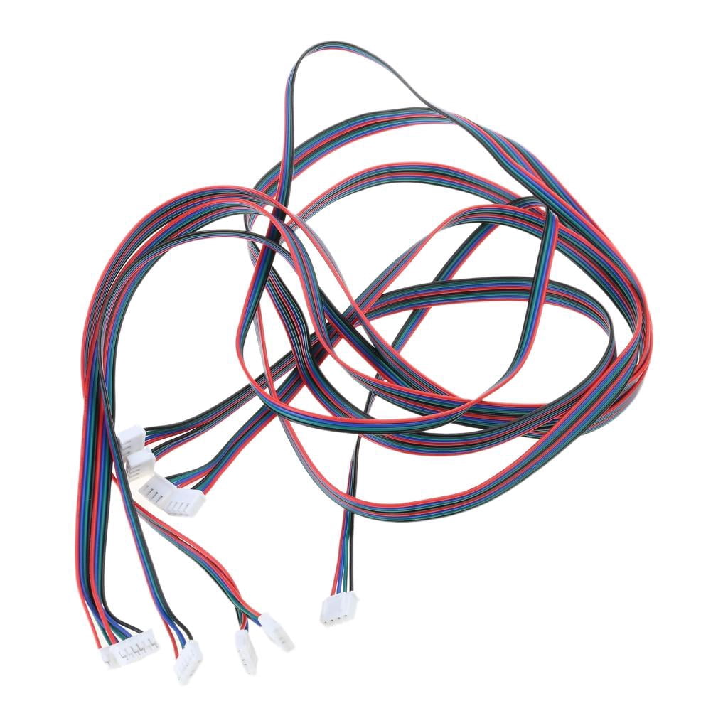 Lerpwige 1m/3.28ft Stepper Motor Cables Lead Wire XH2.54 4Pin to 4Pin ...