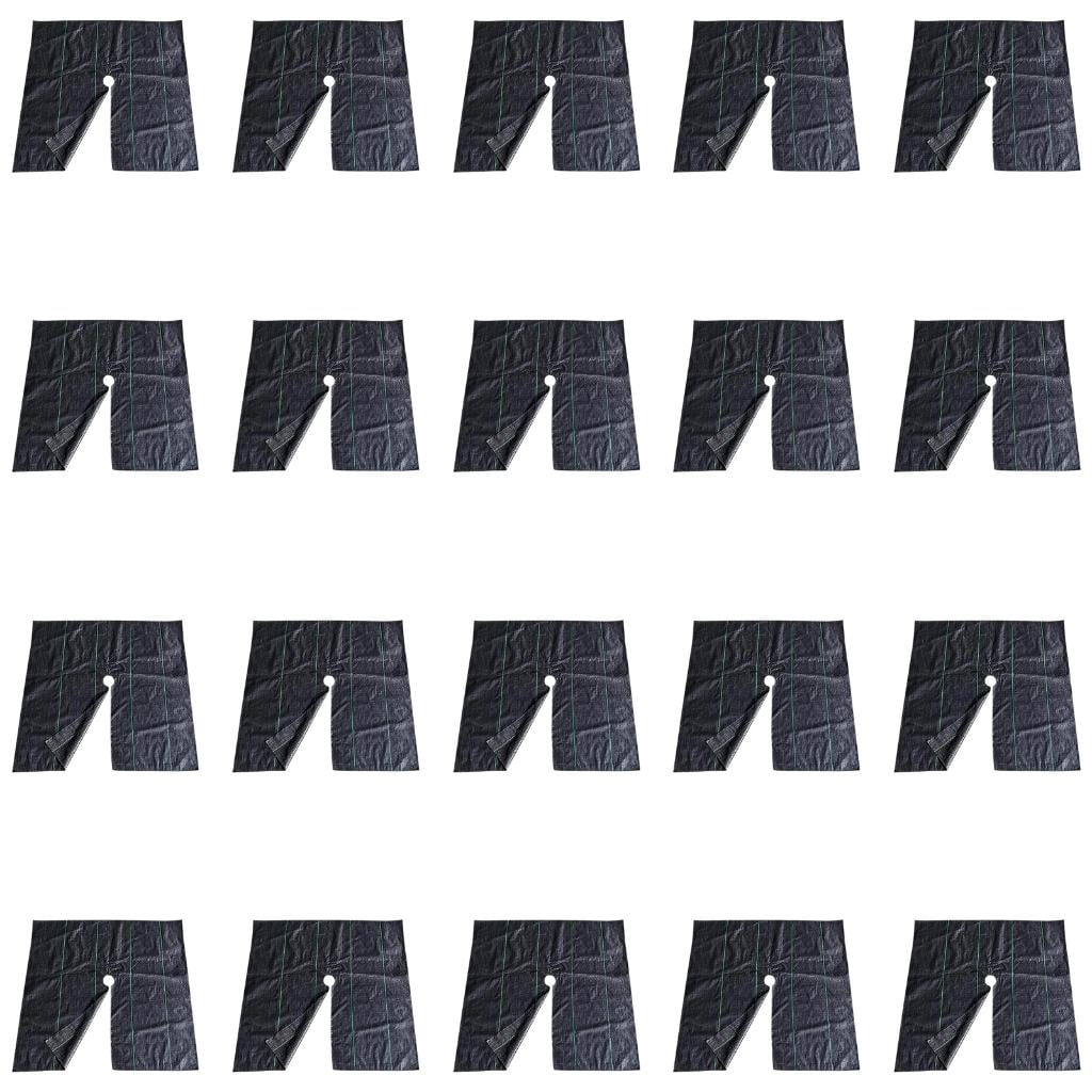 Lerpwige 20PCS Tall Density Garden Grass Fence Fabric Simple Plant Root ...