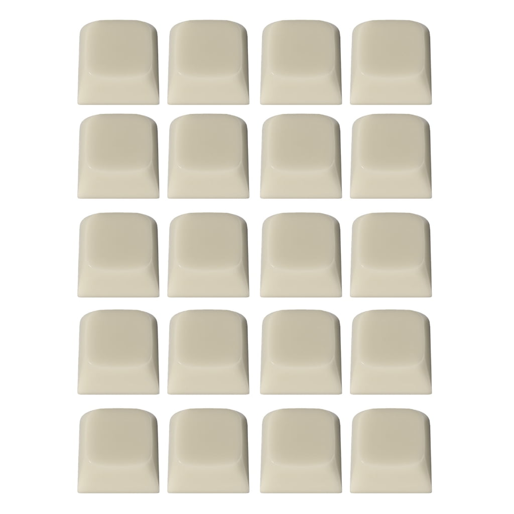 Lerpwige 20Pcs PC Blank Keycap XDA Profile 1U Gaming Keycap DIY Key ...