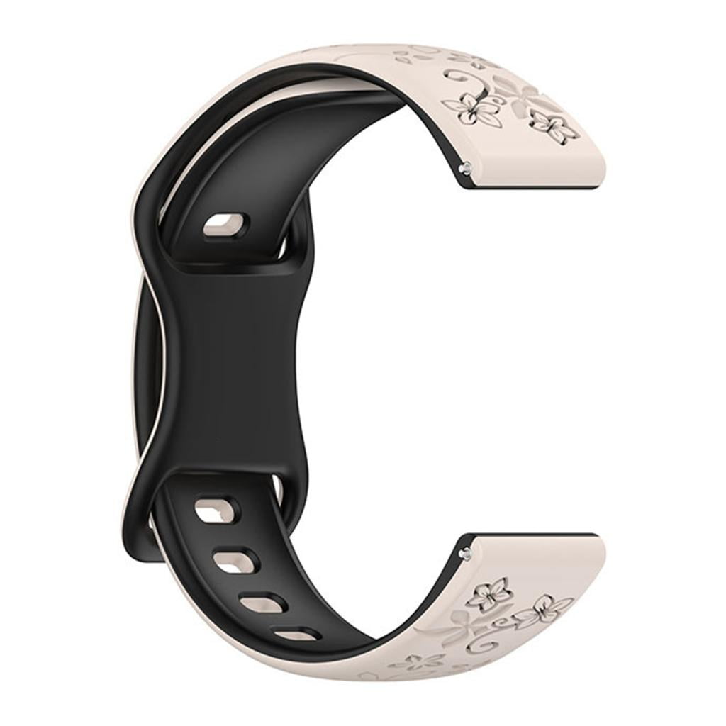 Lerpwige 20mm/22mm Double Color Comfortable Straps Belt For Watch 7 ...