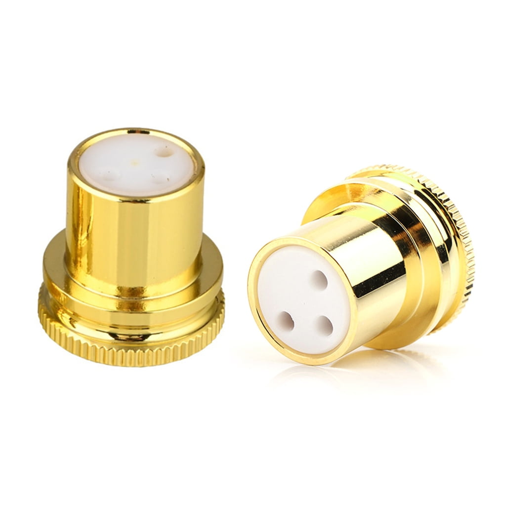 Lerpwige 2PCS Shielded Connectors Covers Noise Stopper Caps for XLR ...