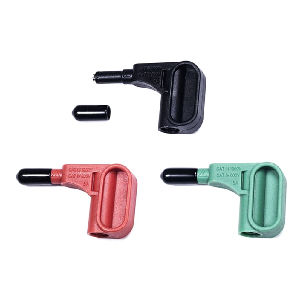 Lerpwige 3pcs Magnetic Multimeter Probes Tip 4mm Banana Plugs Quick ...
