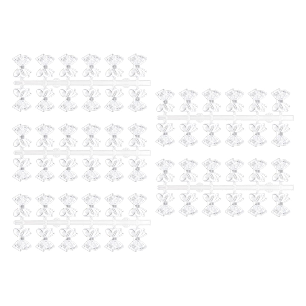 Lerpwige 50Pcs Nail Color Display Card Unique Bear Shaped Nail Polish ...