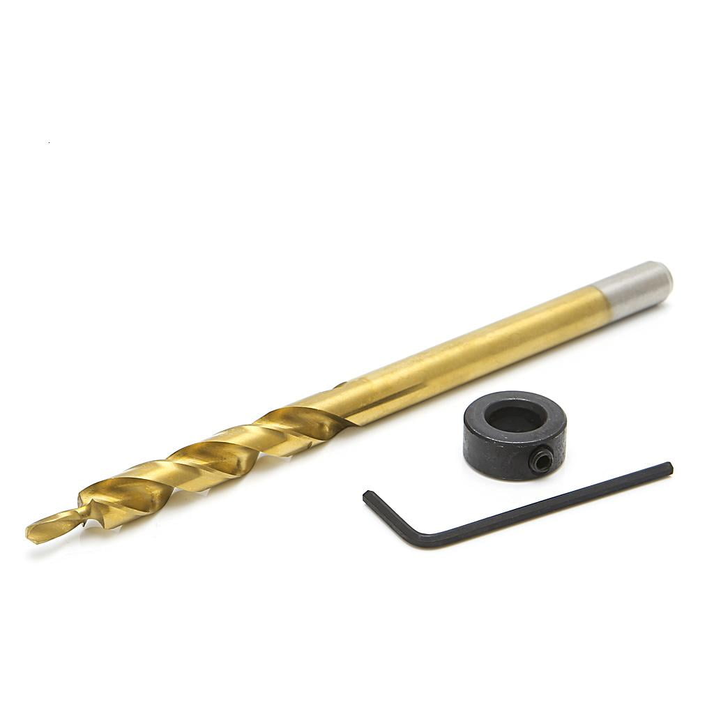 Lerpwige 9.5mm Pocket Hole Replacement Twist Step Drill Bit For Manual ...