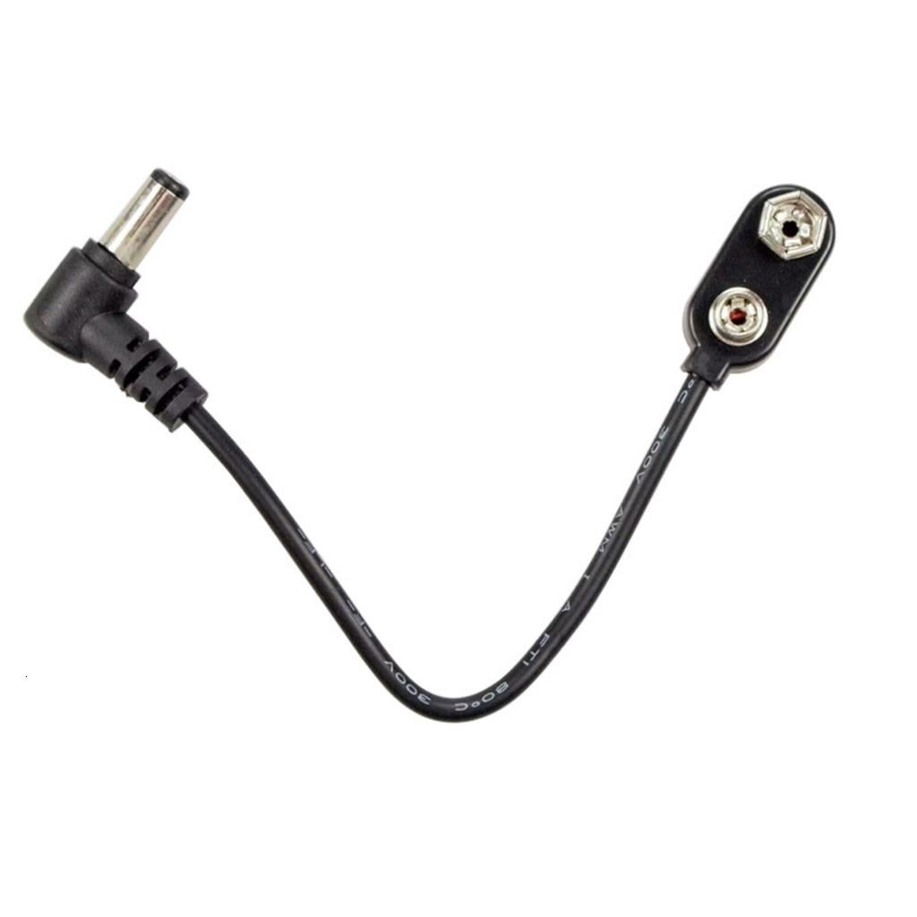 Lerpwige 9V Battery Clip Converter Power Cable Snapping Connector Power ...