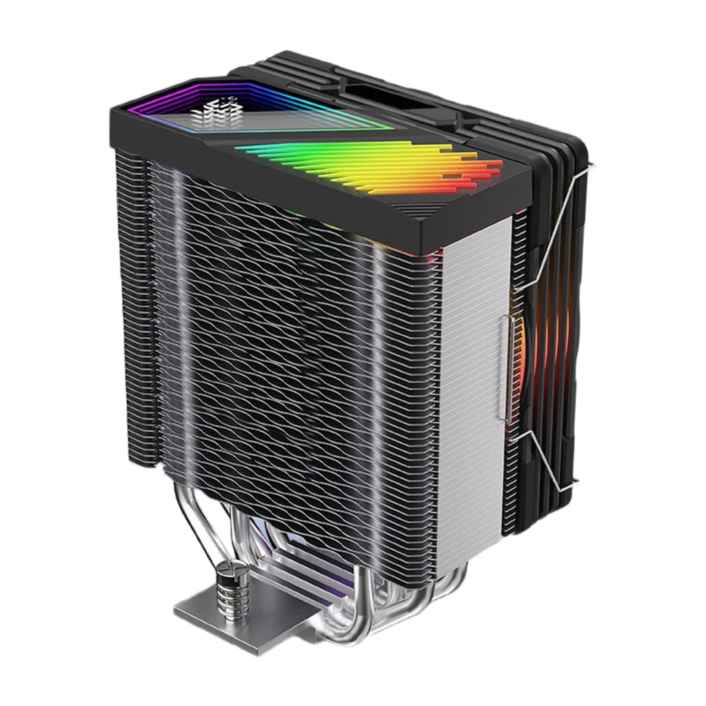 Lerpwige Advanced CPU Cooling Solution 4 Heat Pipes 120mm ARGB Fan ...