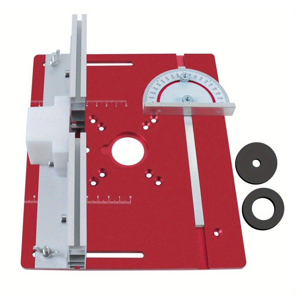 Lerpwige Aluminium Router Table Insert Plate Metal Router Table for ...