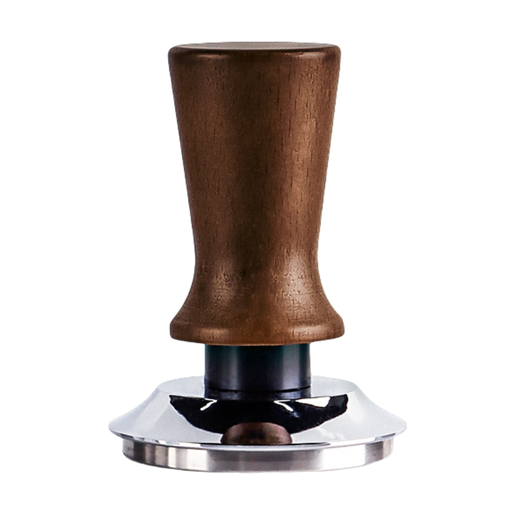 Lerpwige Beechwood and Stainless Steel Coffee Tamper Ergonomic Handle ...