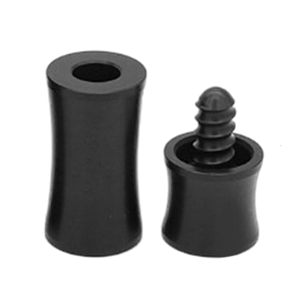 Lerpwige Black Plastic Pool Cue Joint Protectors Used to Protect Pool ...