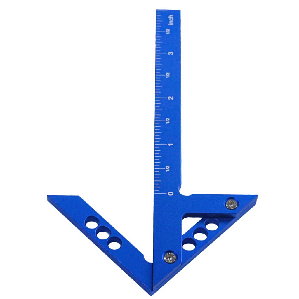 Lerpwige Center Measuring Tool, Line Gauge Center Finder, 45/90 Degree ...