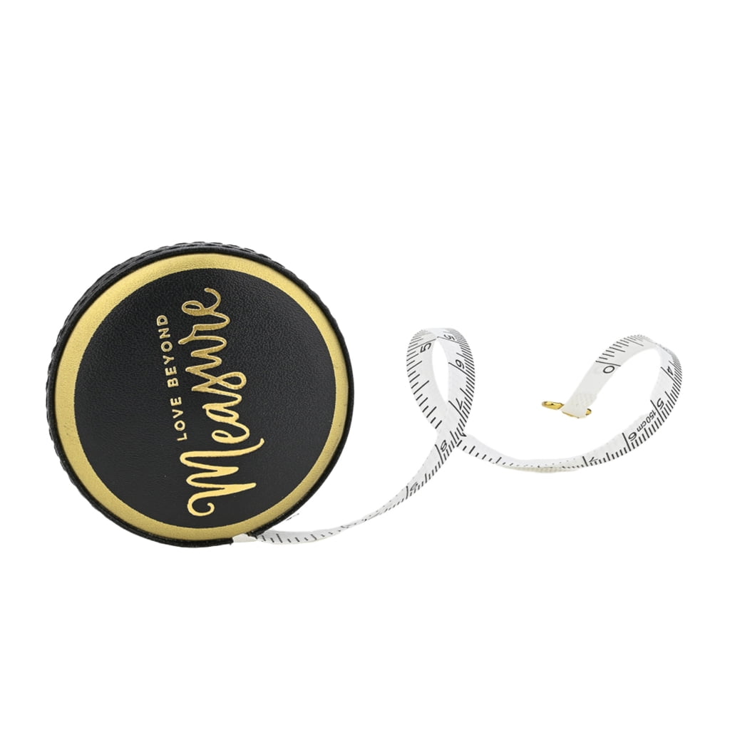 Lerpwige Classical Designs Tape Measure PU Mini Tape Measure for Accurate Body Tape Measure with ...