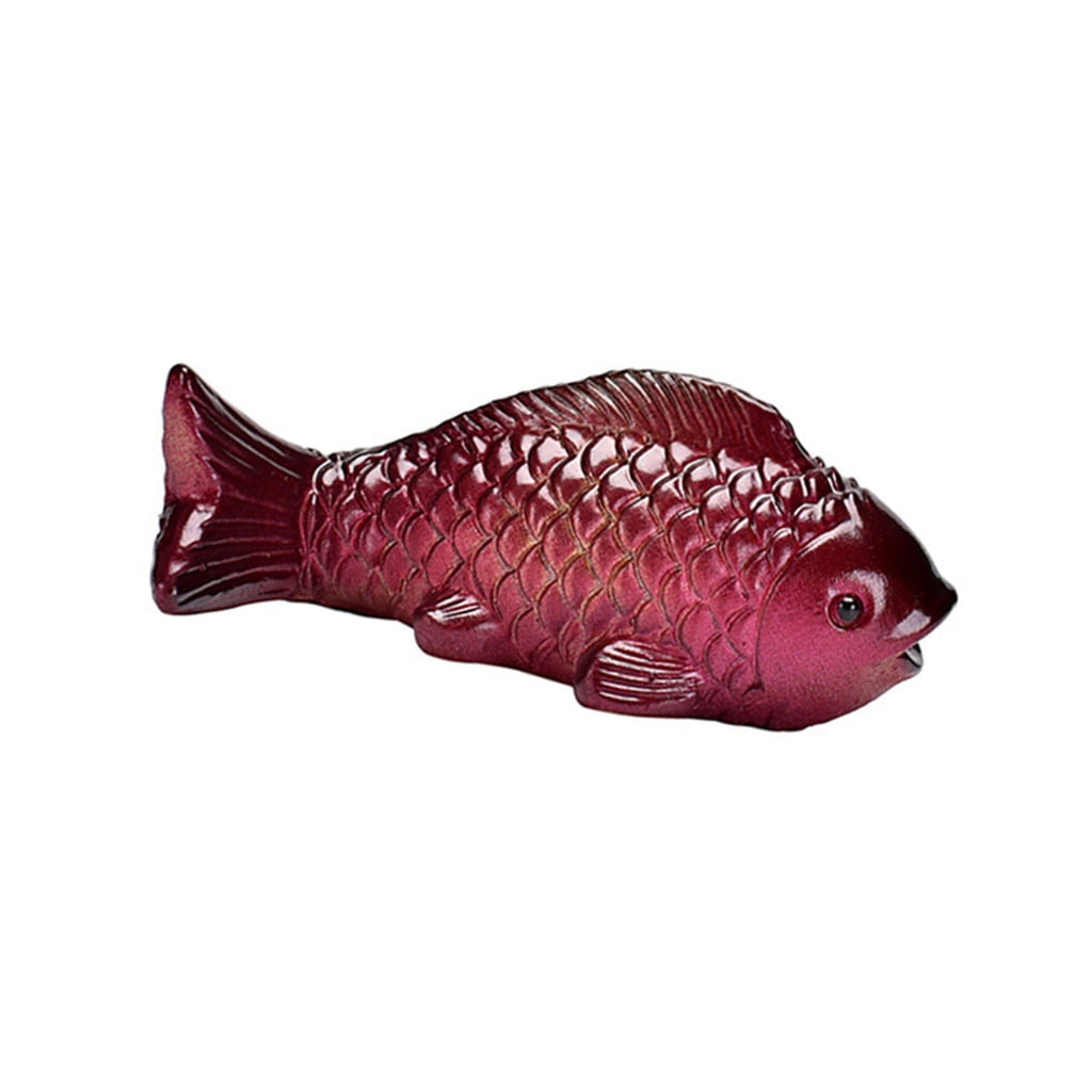 Lerpwige Cooperative Color Changing Fold Fish Figurine Teas Pet for ...