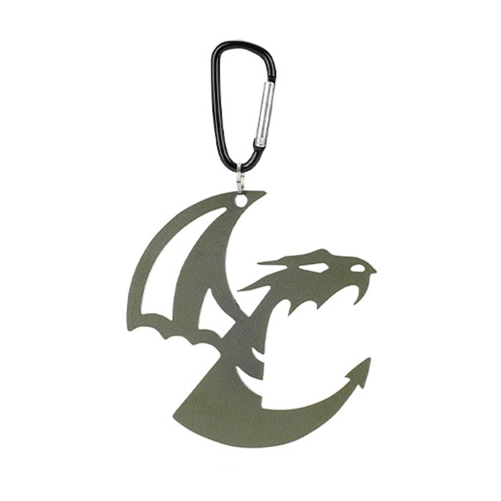 Lerpwige Creative Pattern Hook Outdoor Detachable Hook Rusts proof ...