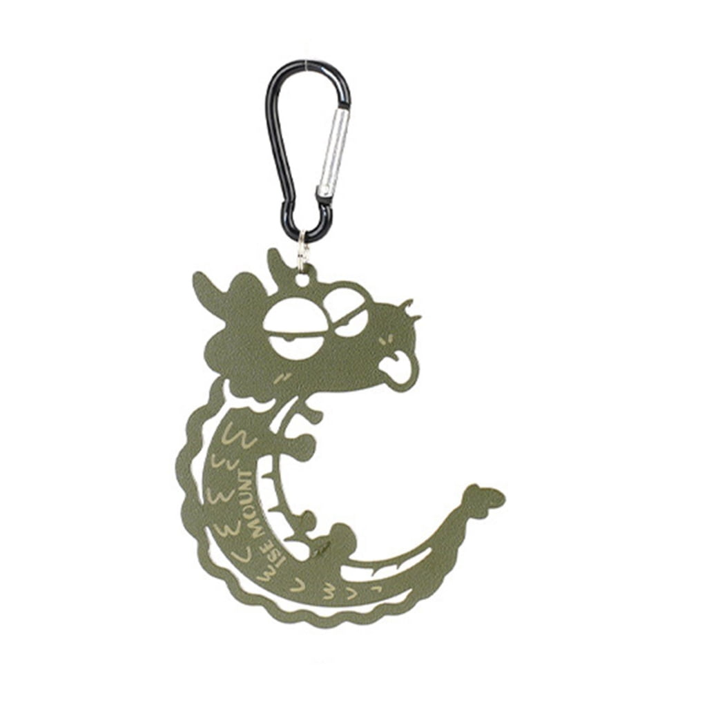 Lerpwige Creative Pattern Hook Outdoor Detachable Hook Rusts proof ...