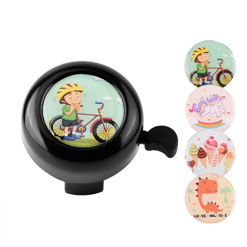 Lerpwige Cute Bikes Bells with Stickers Childrens Bikes Bells for Road ...