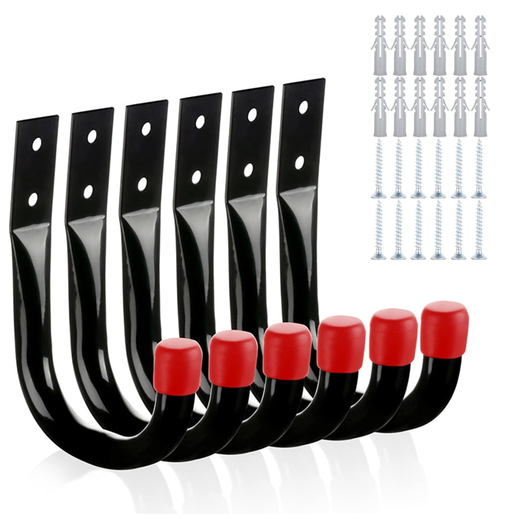 Lerpwige Cycle Rack for Garage Bicycles Wall Hanger Hook Wall Mount Hook Bikes Parking Hanging ...