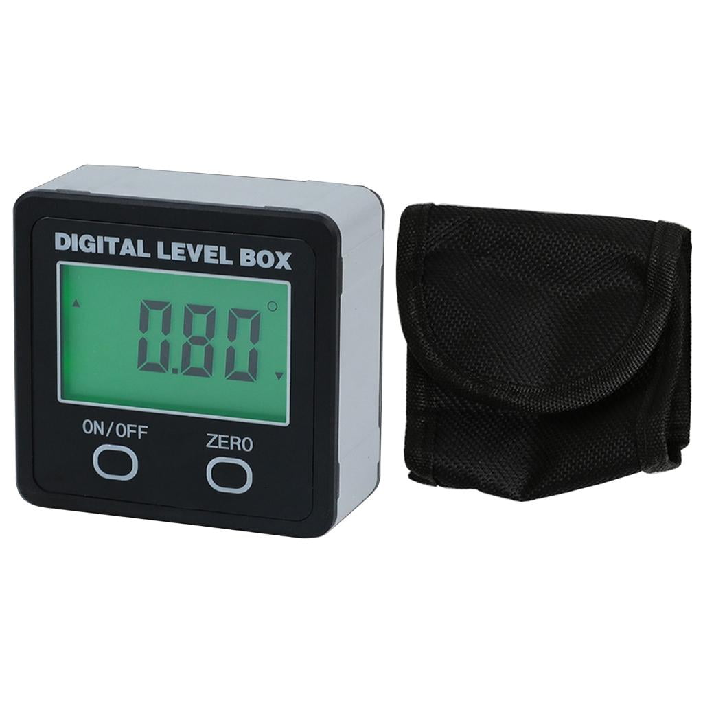 Lerpwige Digital Angles Meter Magnetic Protractor Inclinometer Level ...