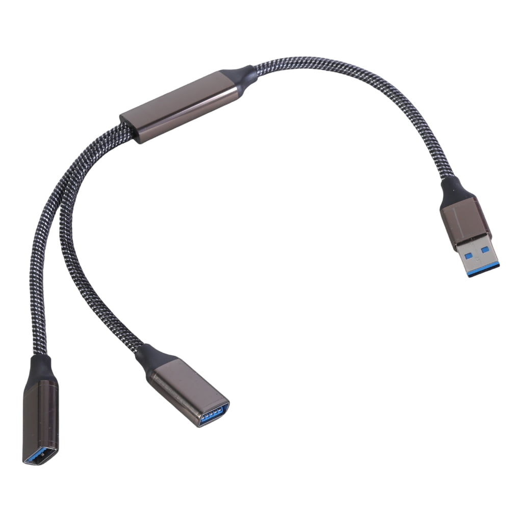 Lerpwige Double Port USB3.0 Y Cable Splitter for Expanding Connection ...