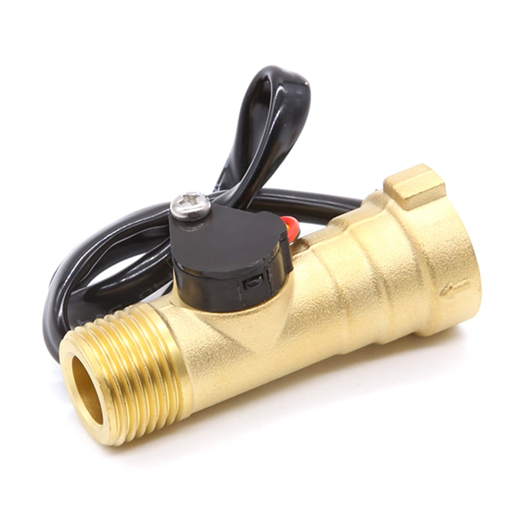 Lerpwige Easy Installation Water Flow Sensors DN15 Copper Housing ...
