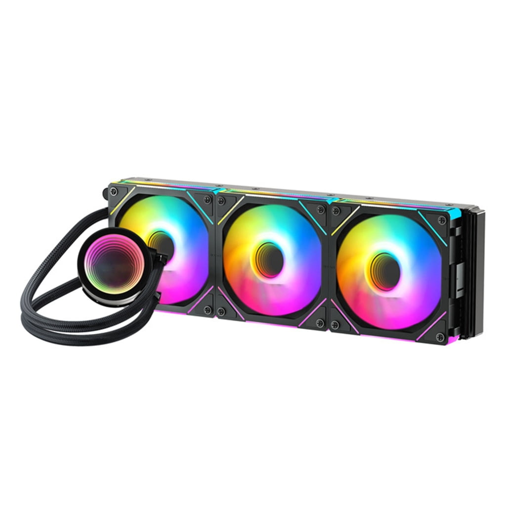 Lerpwige Efficient NA240/360 Computer Water Cooling Radiator CPU Liquid Cooling With ARGB Fans ...