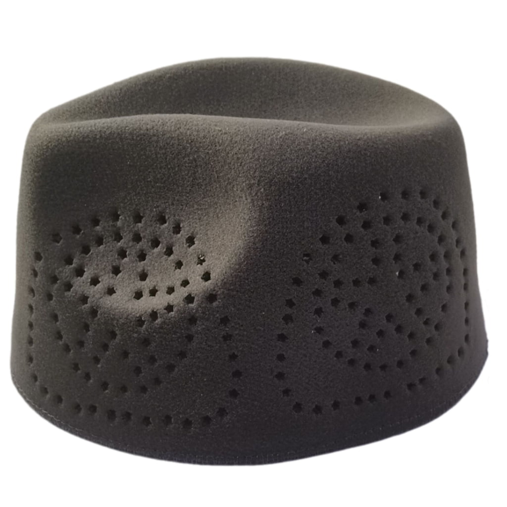 Lerpwige Elegant Men Prayer Caps Embroidery Hollowed Taqiyah Kufi Hat ...