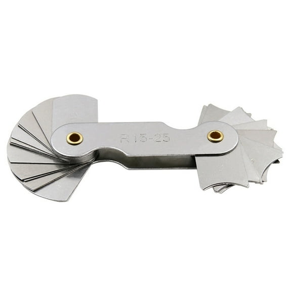 Lerpwige External Internal Arc Concave Convex Arc Measuring Tool R1-6.5 ...