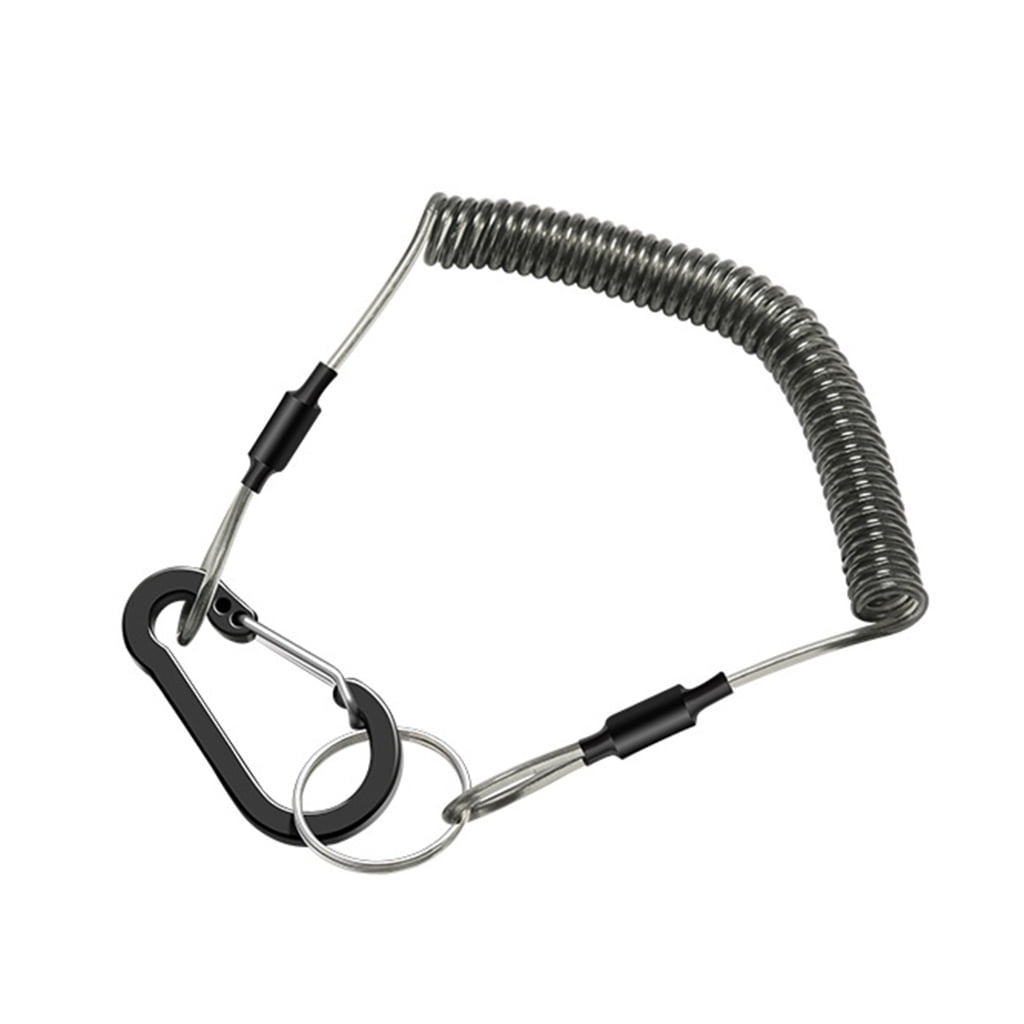 Lerpwige Fishing Safety Lanyards Retractable Coiled Tethers with ...