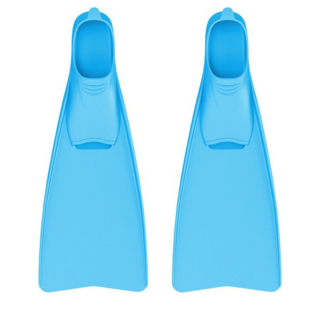 Lerpwige Flexible Swimming Training Fin Swim Flippers Travel Size Swim Fin for Man Women Kid ...