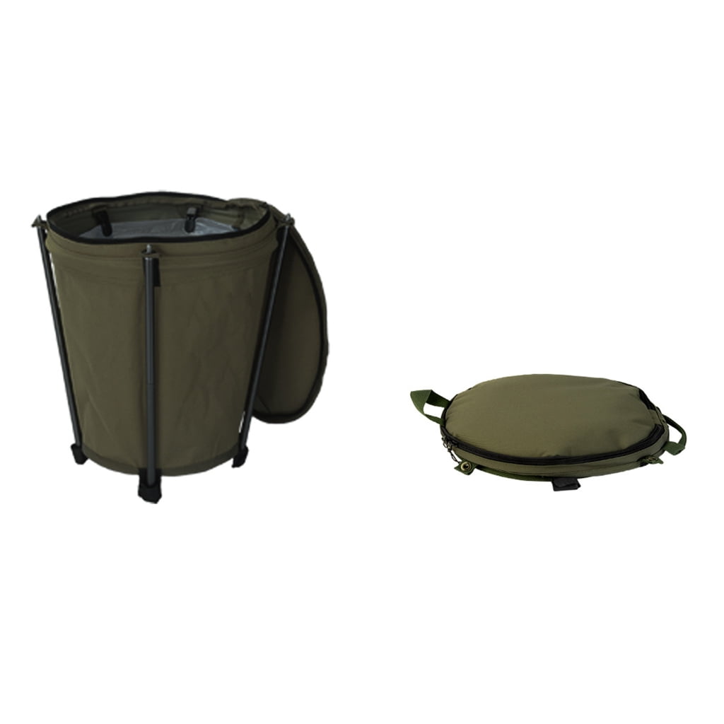 Lerpwige Folding Trash Can Camping Garbage Bin Home Toy Clothing ...