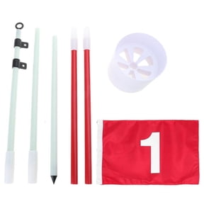 Golf Flagsticks and Cups for Practice and Yard Outdoor Golf Equipment