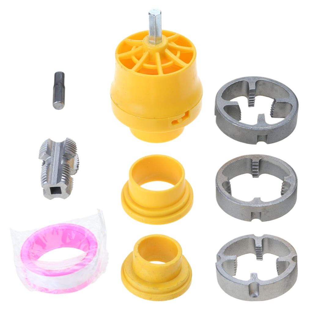 Lerpwige Hand Tool Set Electric Drill Water Pipe Thread Water Pipe ...