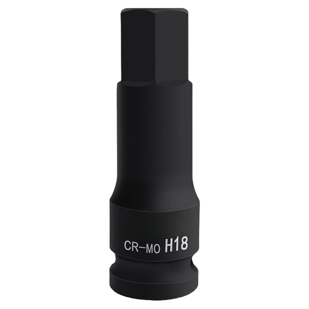 Lerpwige Heavy Duty 22mm Hex Impact Bit Socket 1/2Inch for Automotive ...