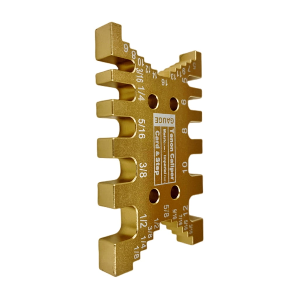 Lerpwige High-Precision Aluminum Dovetail Jig Tenon Caliper Metric ...