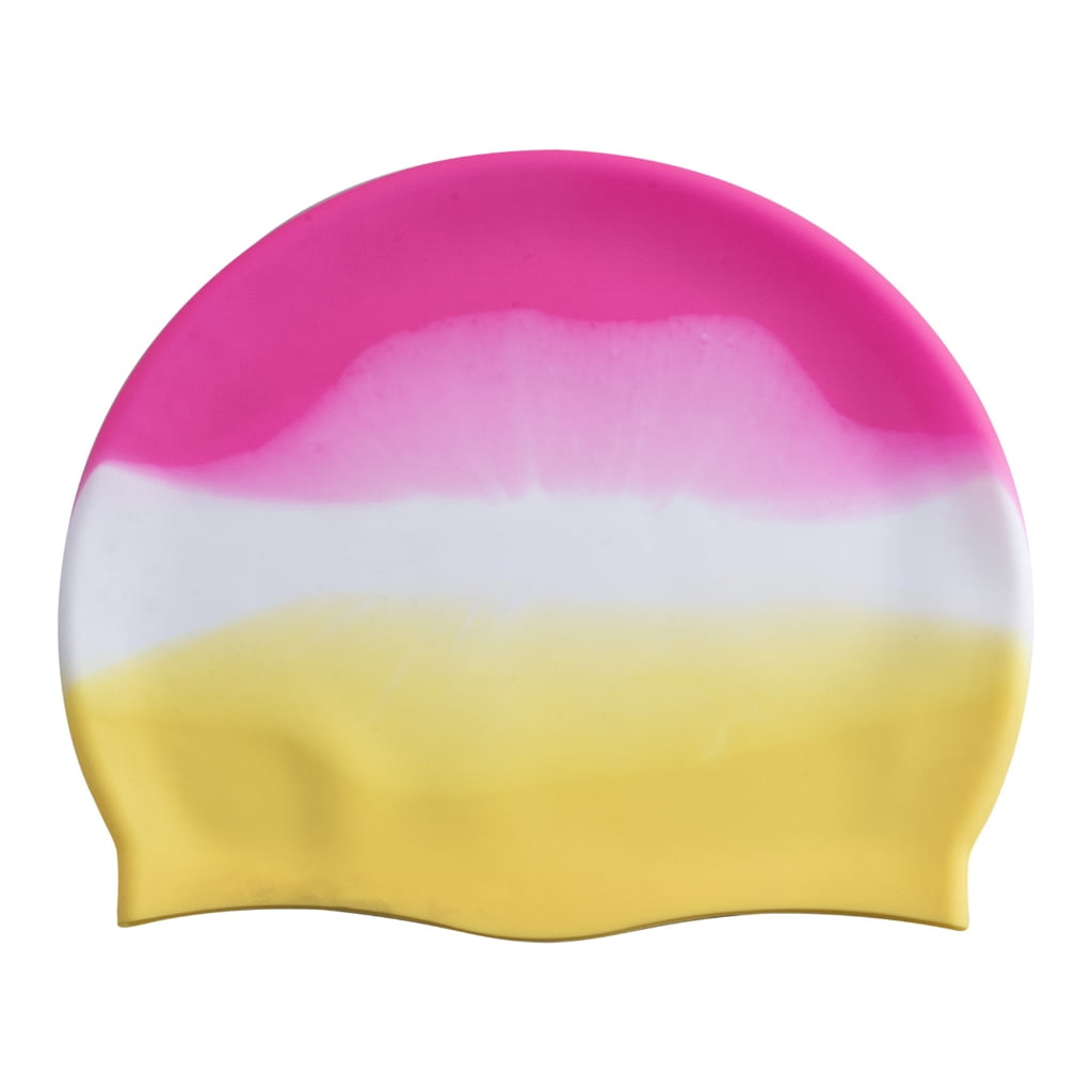 Lerpwige Highly Elastic Silicone Swim Hat for Long Short Hair ...