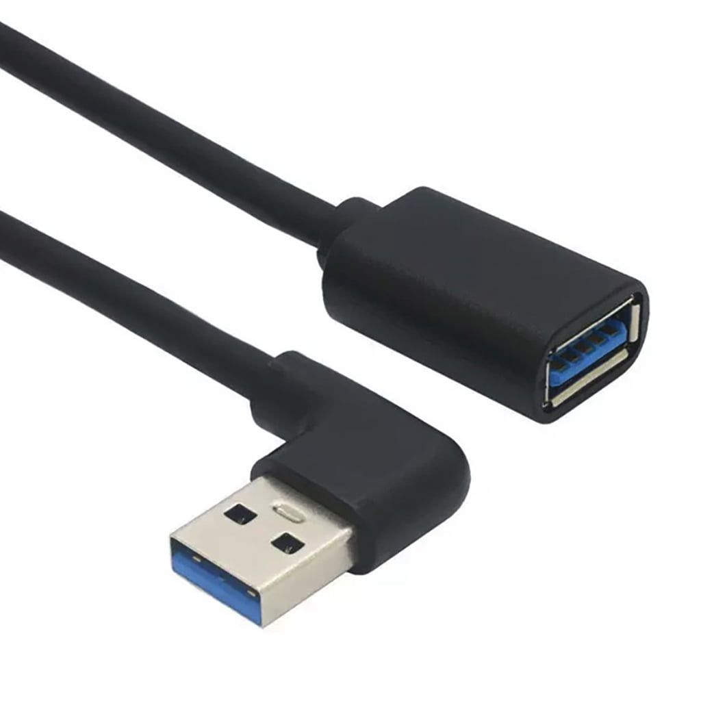 Lerpwige L Shaped USB3.0 Extension Cable 90 Degree Connector 5Gbps ...