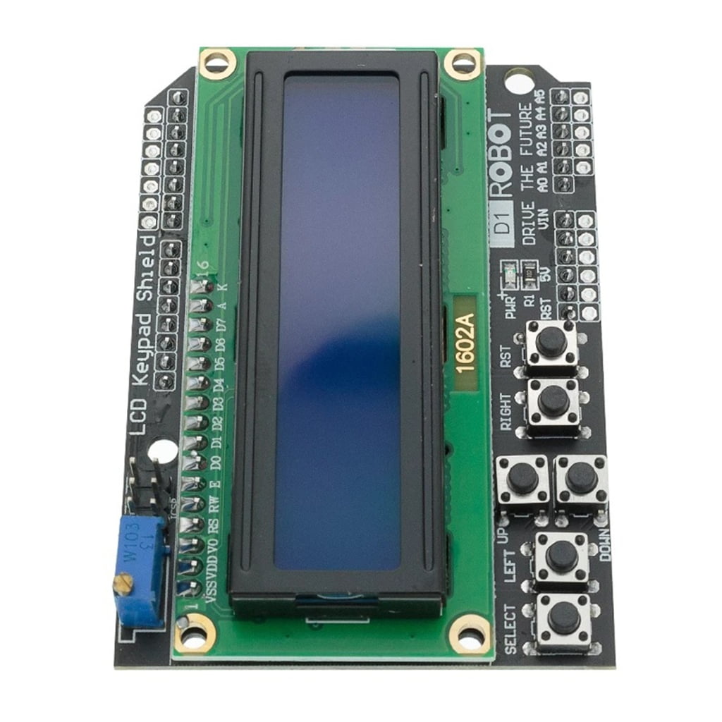 Lerpwige LCD1602 Input Output Expansion Board For Microcontroller Connection Boosts Efficiency ...
