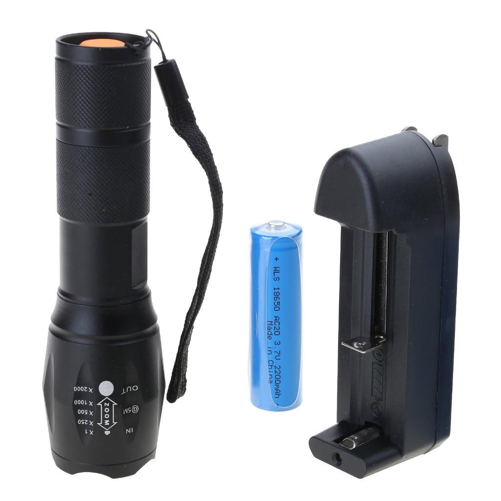 Lerpwige LED Handheld Flashlight Torch Pocket Torch Rechargeable ...
